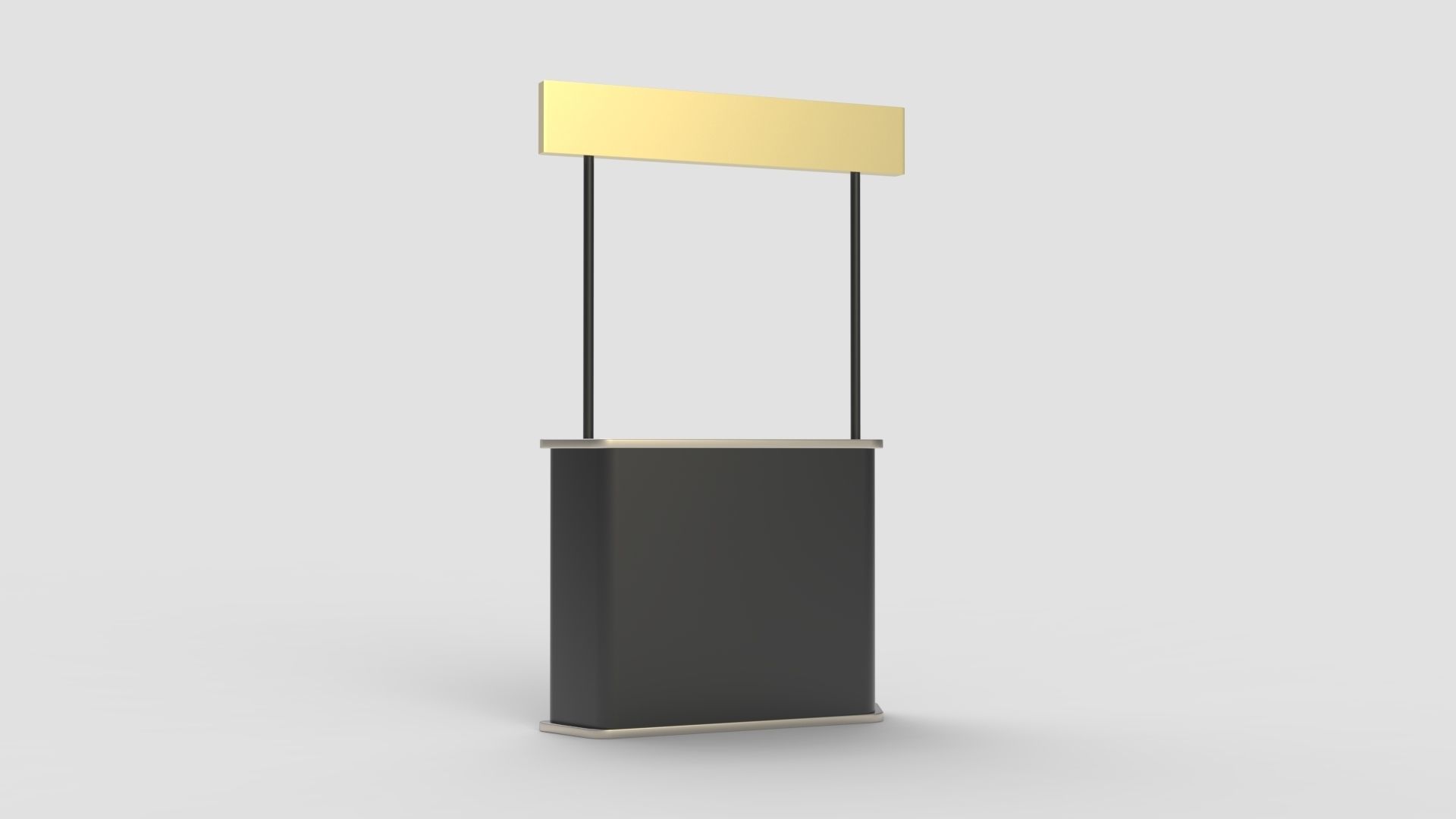 Advertising Stand 3D model | CGTrader