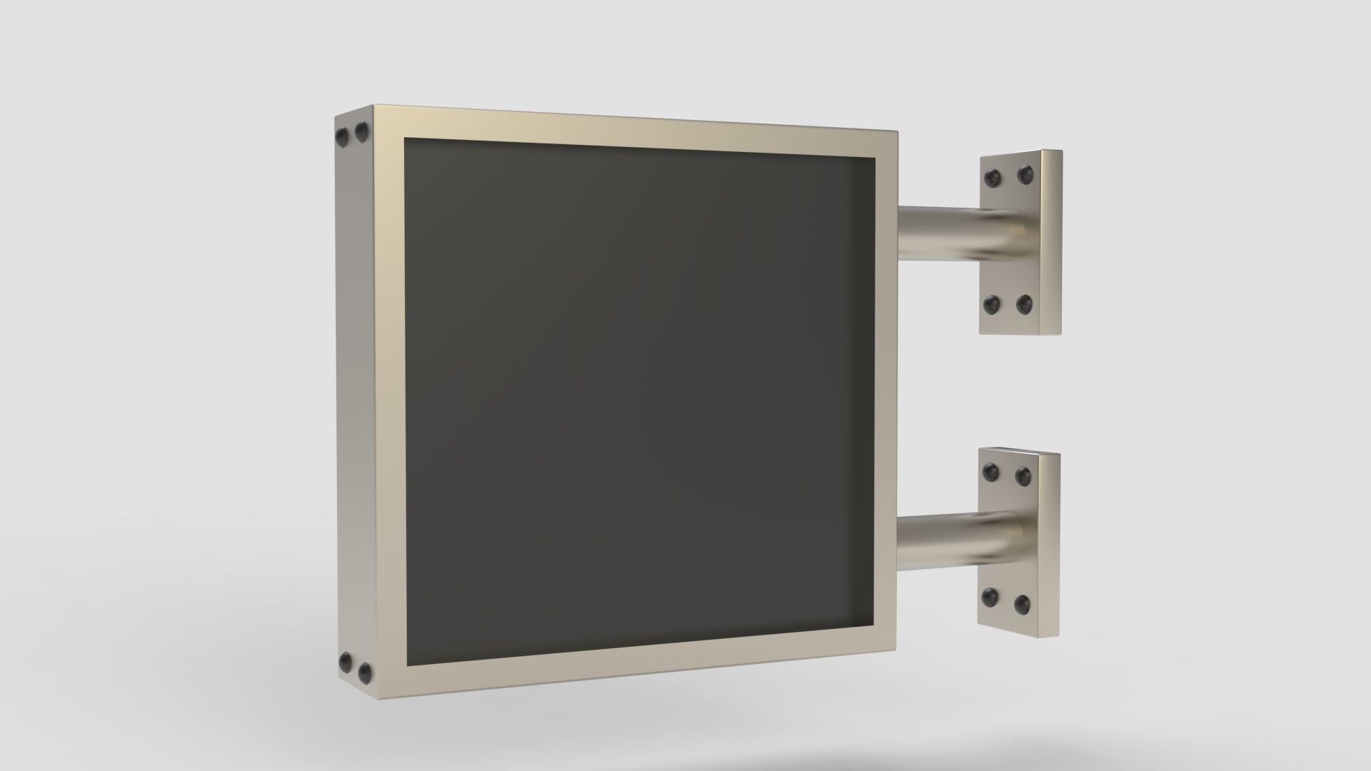 Square Signboard 3D model | CGTrader