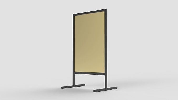 Advertising Stand 3D model | CGTrader