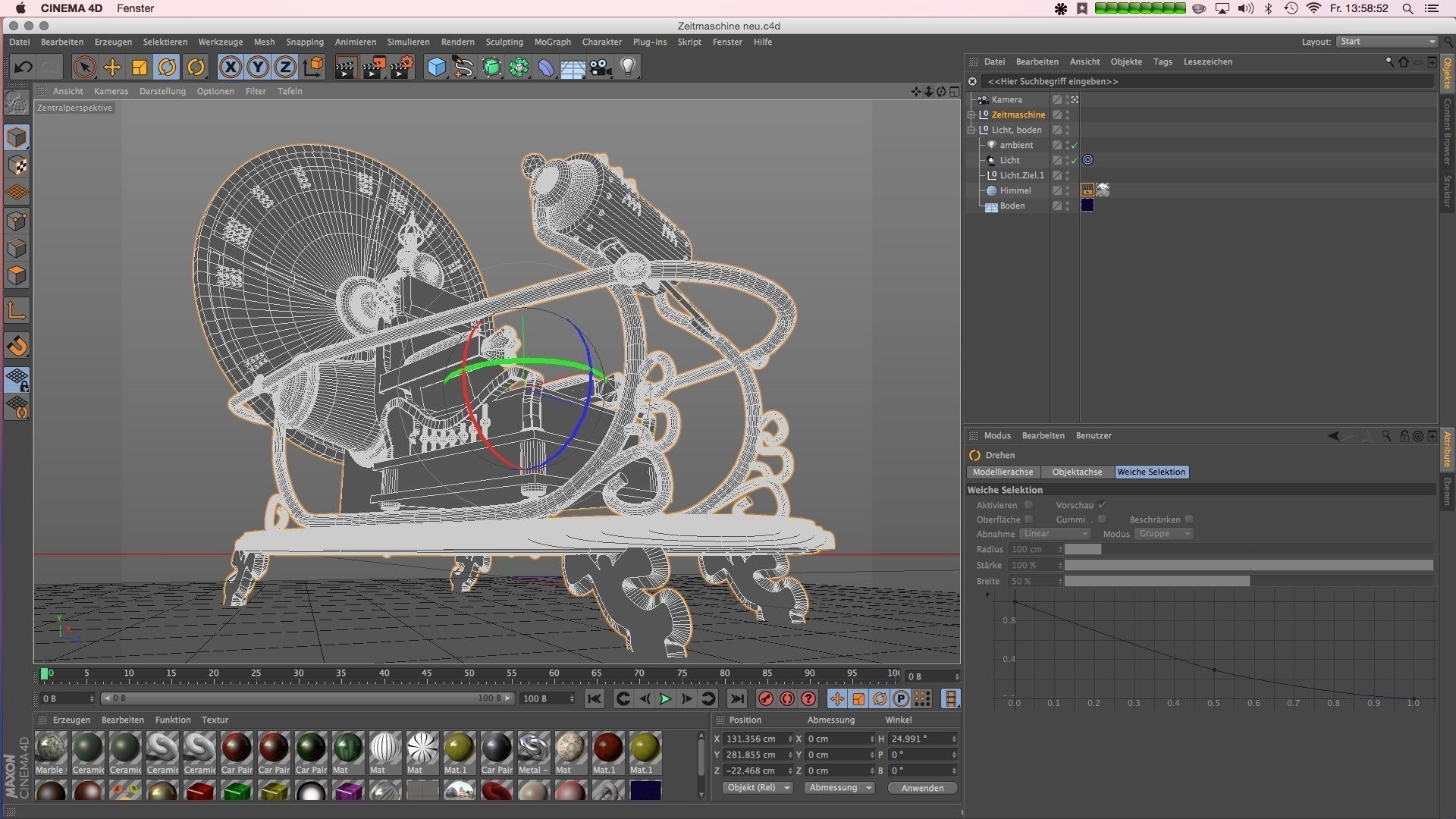 Time Machine free 3D model | CGTrader
