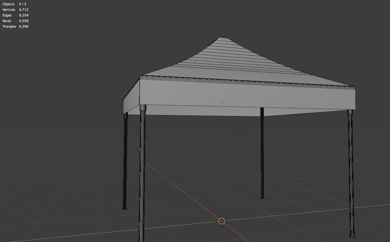 Display Tent 3D model | CGTrader