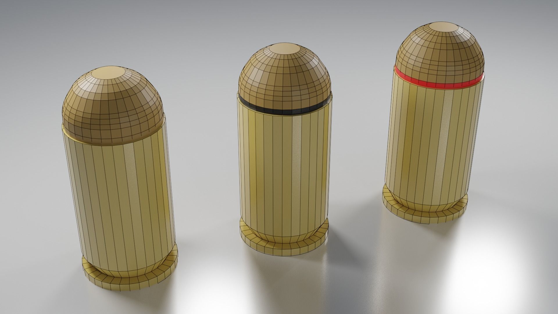 3D model Modular Low Poly Ammo Pack VR / AR / low-poly | CGTrader