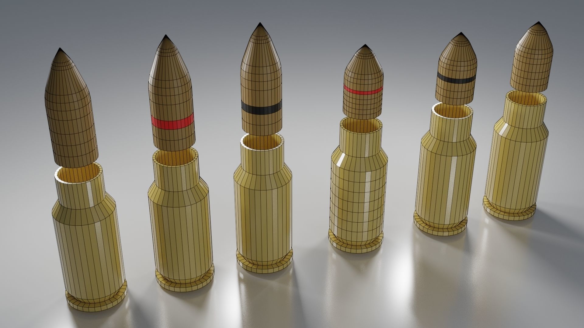 3D model Modular Low Poly Ammo Pack VR / AR / low-poly | CGTrader