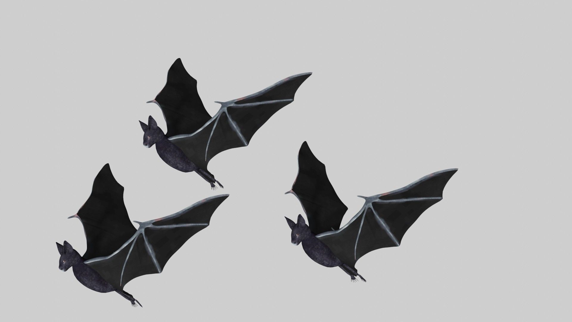 3D model Bat with wings VR / AR / low-poly | CGTrader
