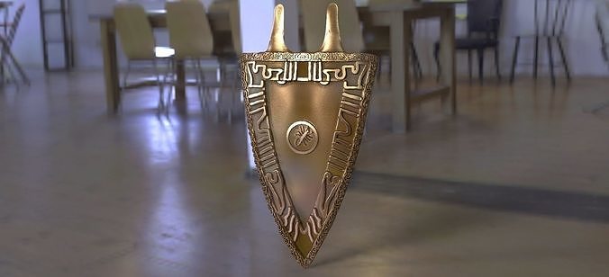 Scorpion Plate logo armor 3D model | CGTrader