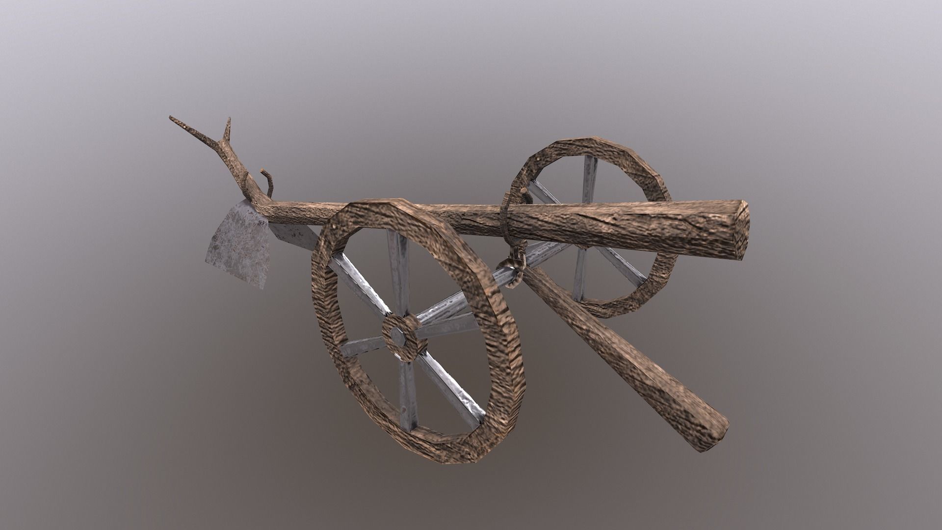 3D model Low Poly Hoe VR / AR / low-poly | CGTrader