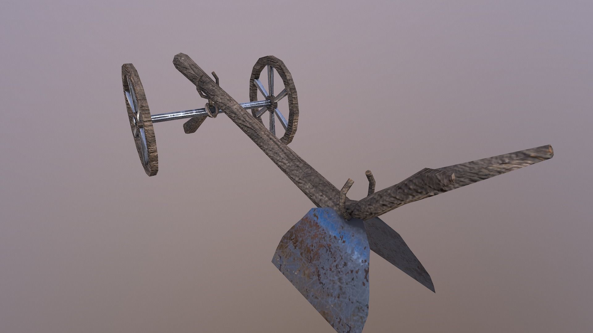 3D model Low Poly Hoe VR / AR / low-poly | CGTrader