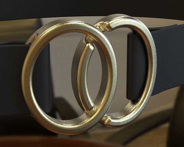 Waist Belt Buckle 3D model 3D printable | CGTrader