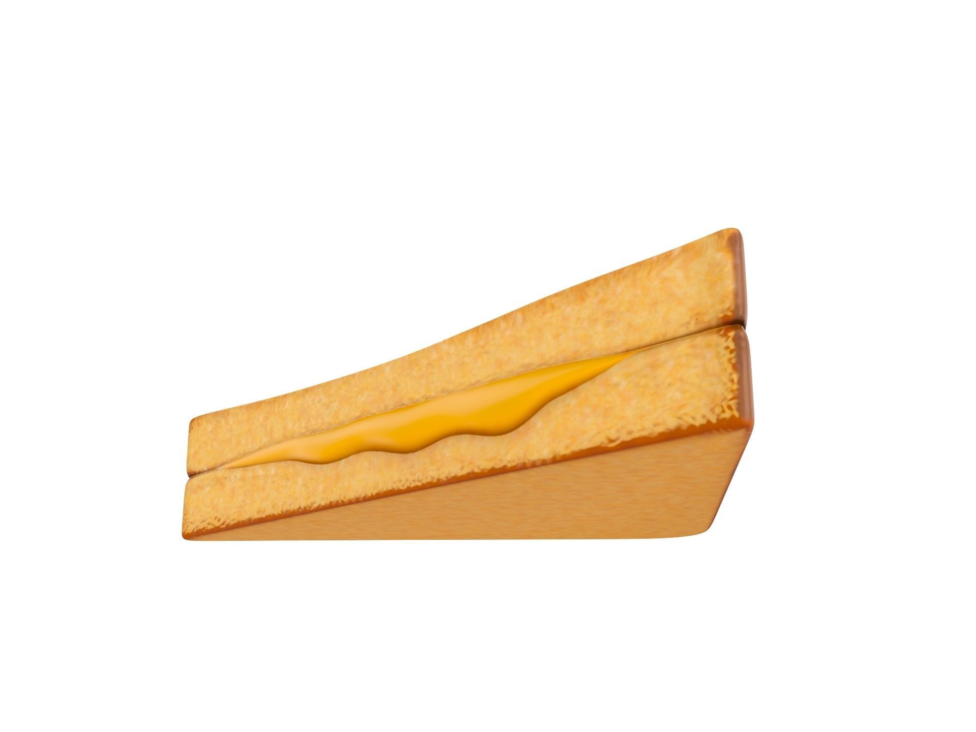 3D model Grilled Cheese Sandwich VR / AR / low-poly | CGTrader