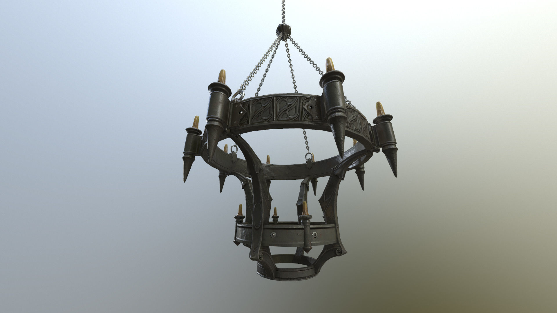 3D model Dungeon Lightsources Prop Pack VR / AR / low-poly | CGTrader