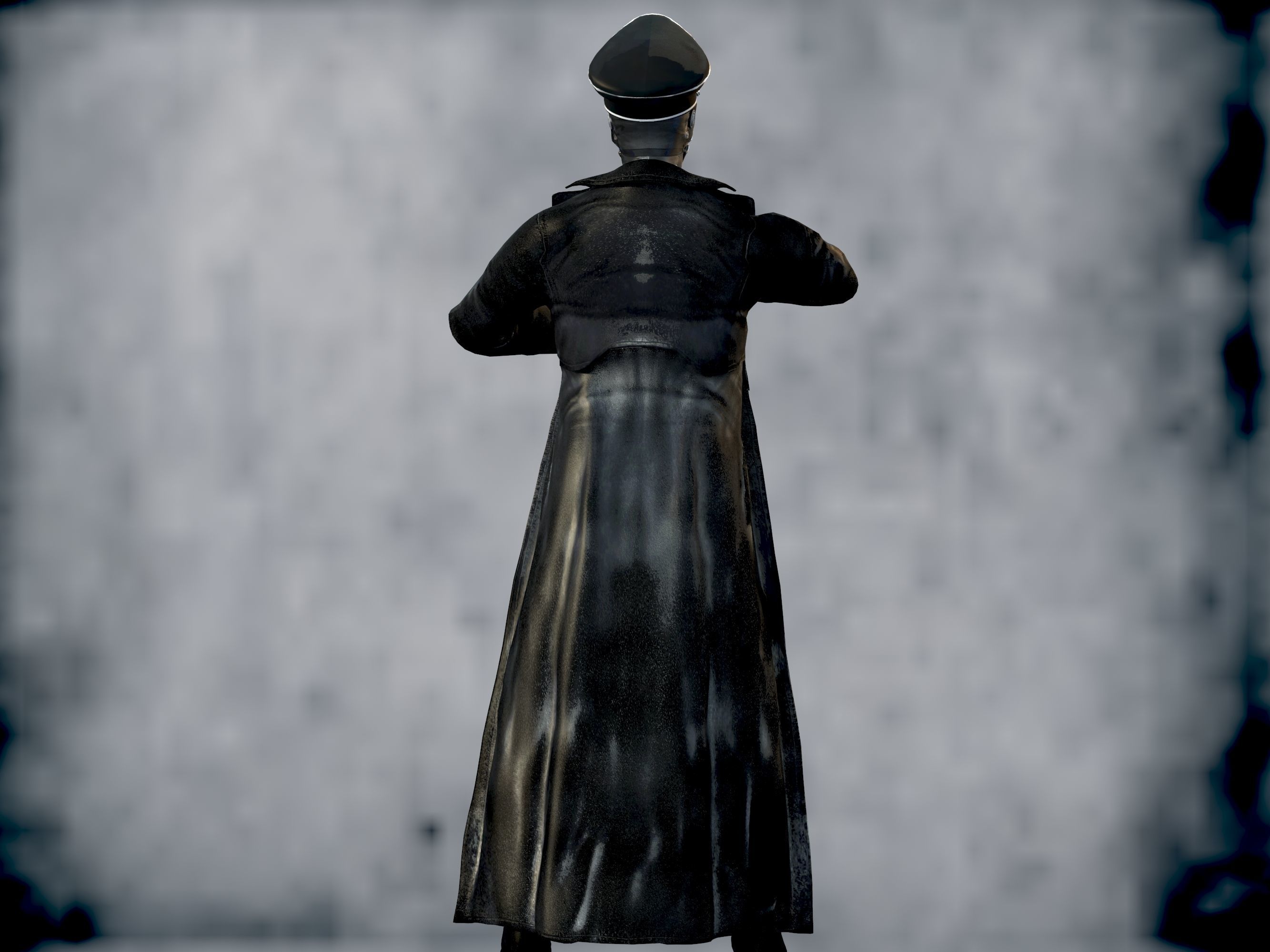 3D model Karl Ruprecht Kroenen from Hellboy VR / AR / low-poly rigged ...