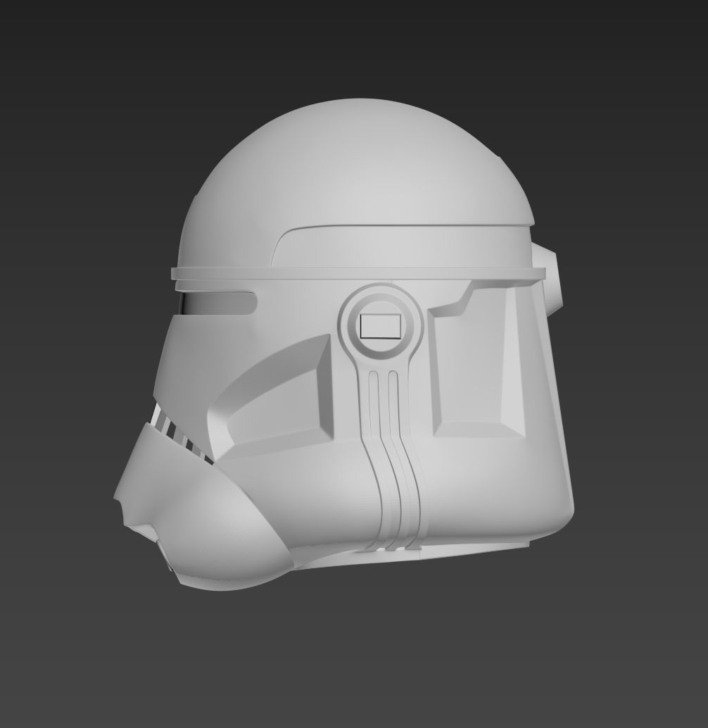 Star War Clone Trooper Flametrooper Helmet 3D model 3D printable | CGTrader
