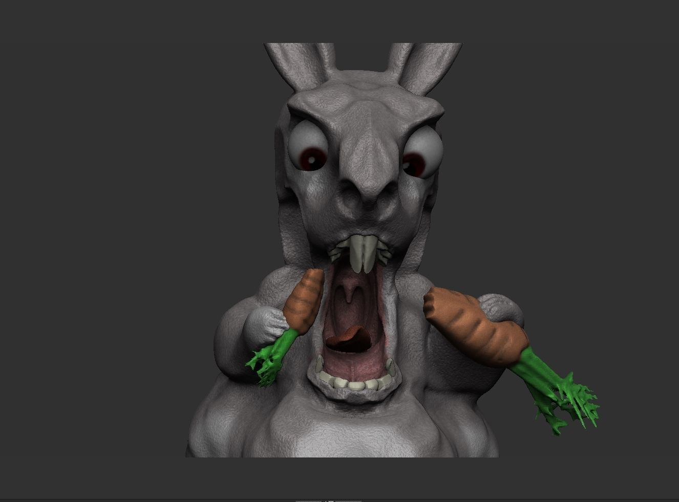 Rabbit Monster 3D model | CGTrader
