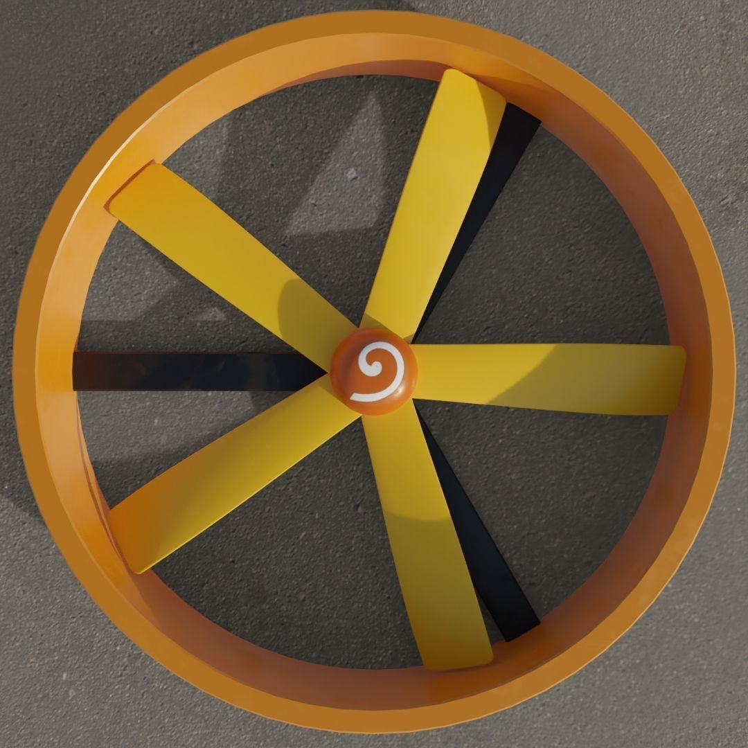 3D model Turbine propeller wheel VR / AR / low-poly | CGTrader