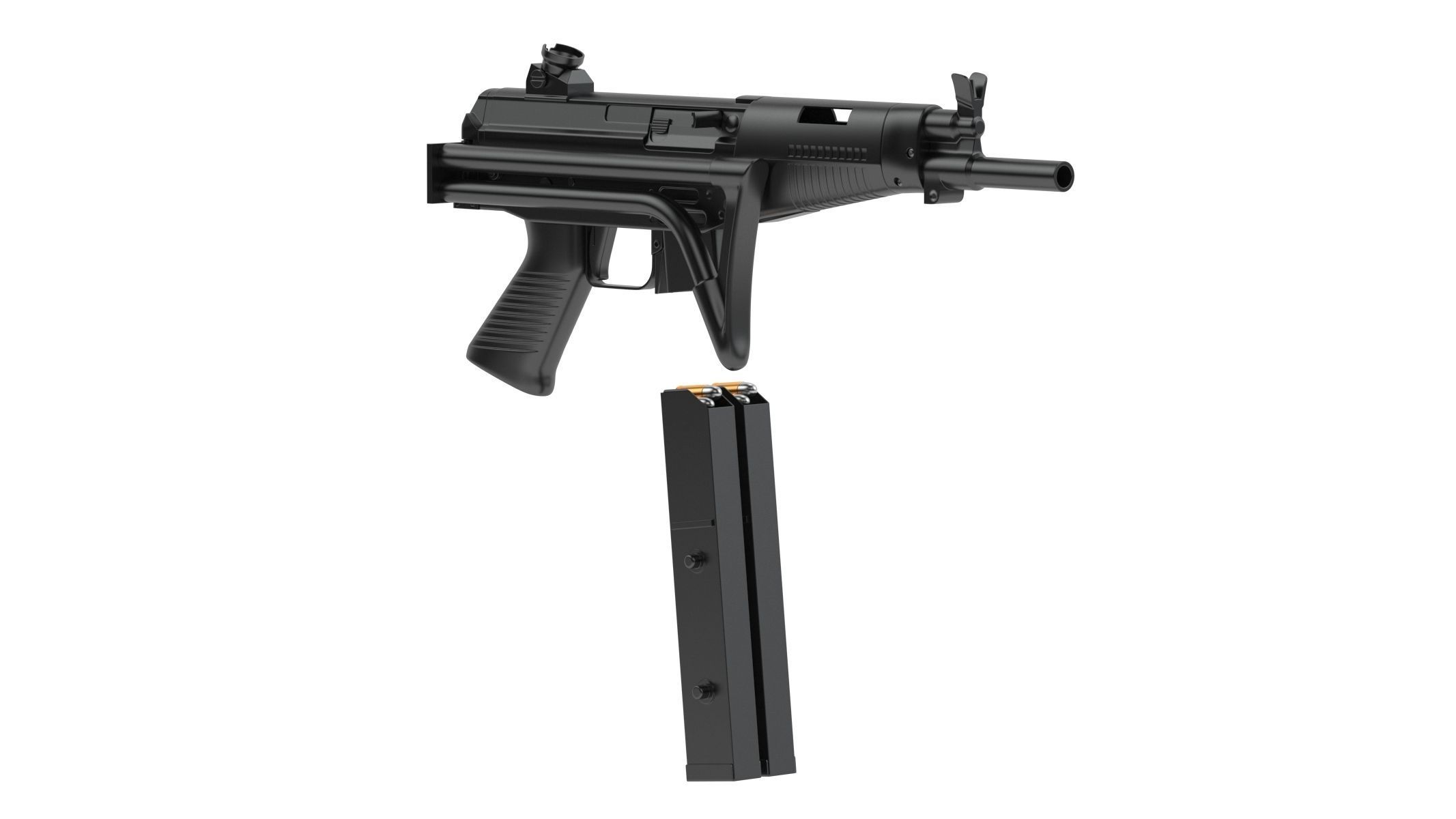 FAMAE SAF 3D model | CGTrader