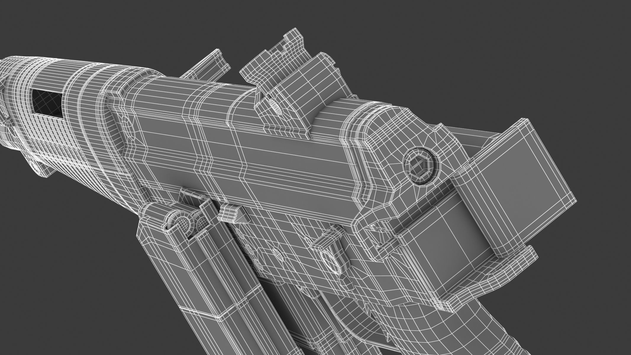 FAMAE SAF 3D model | CGTrader