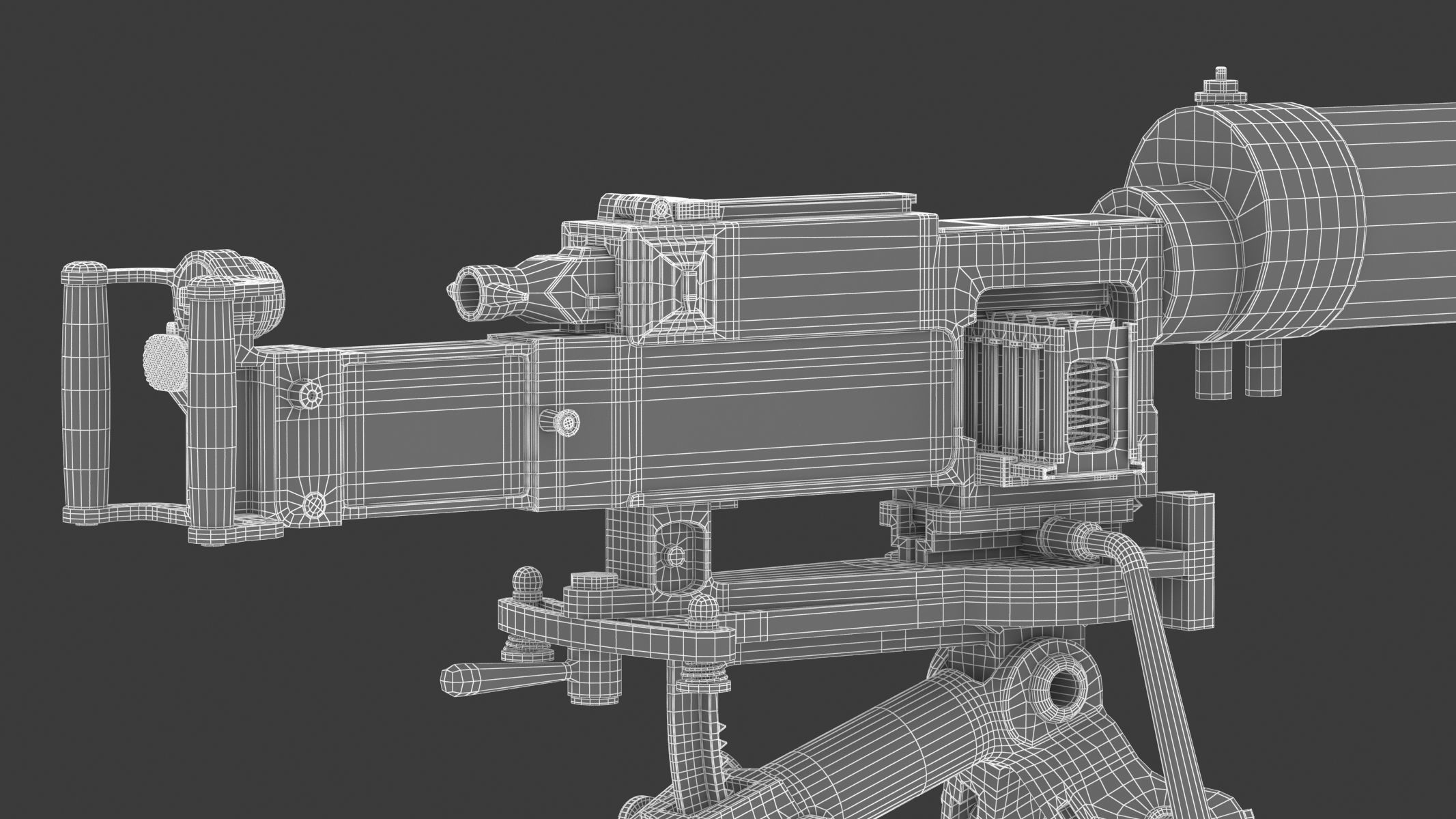 Fiat-Revelli Modello 1914 3D model | CGTrader