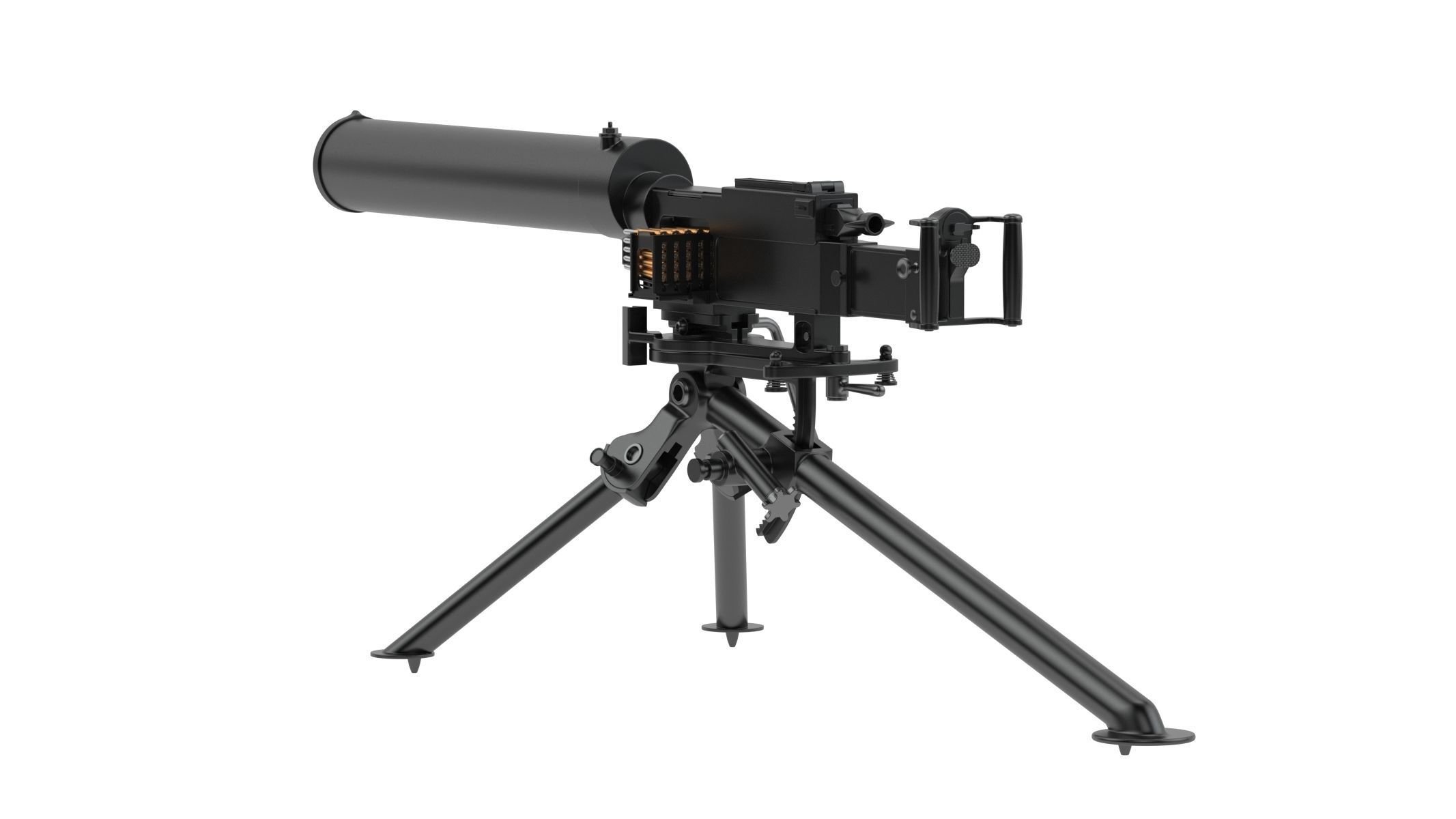 Fiat-Revelli Modello 1914 3D model | CGTrader