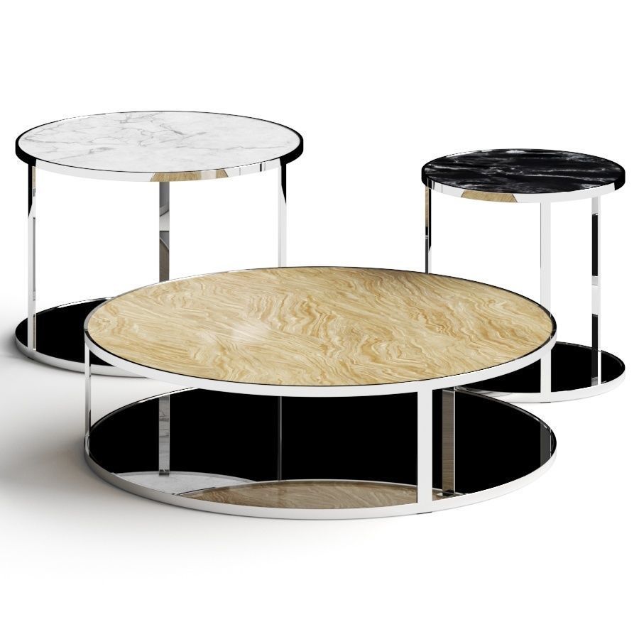 Minotti Huber Coffee Tables 3D model | CGTrader