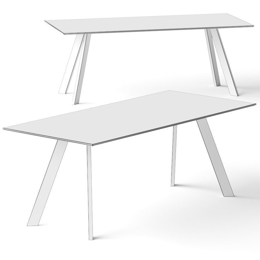 Hay Tisch CPH30 Dining Tables 3D model | CGTrader