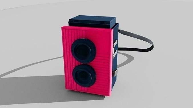 camera decade free 3D model | CGTrader