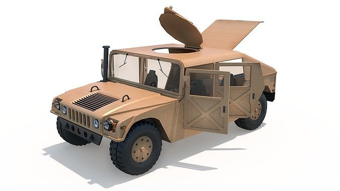 3D model Army Vehicle VR / AR / low-poly | CGTrader