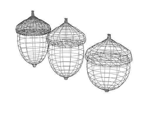 3D model Acorn acorns VR / AR / low-poly | CGTrader