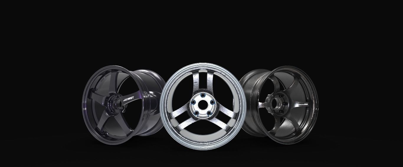 Super ADVAN RACING Ver II 3D model | CGTrader