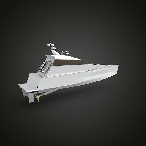 Fast Patrol Boat thunderchild 3D model | CGTrader