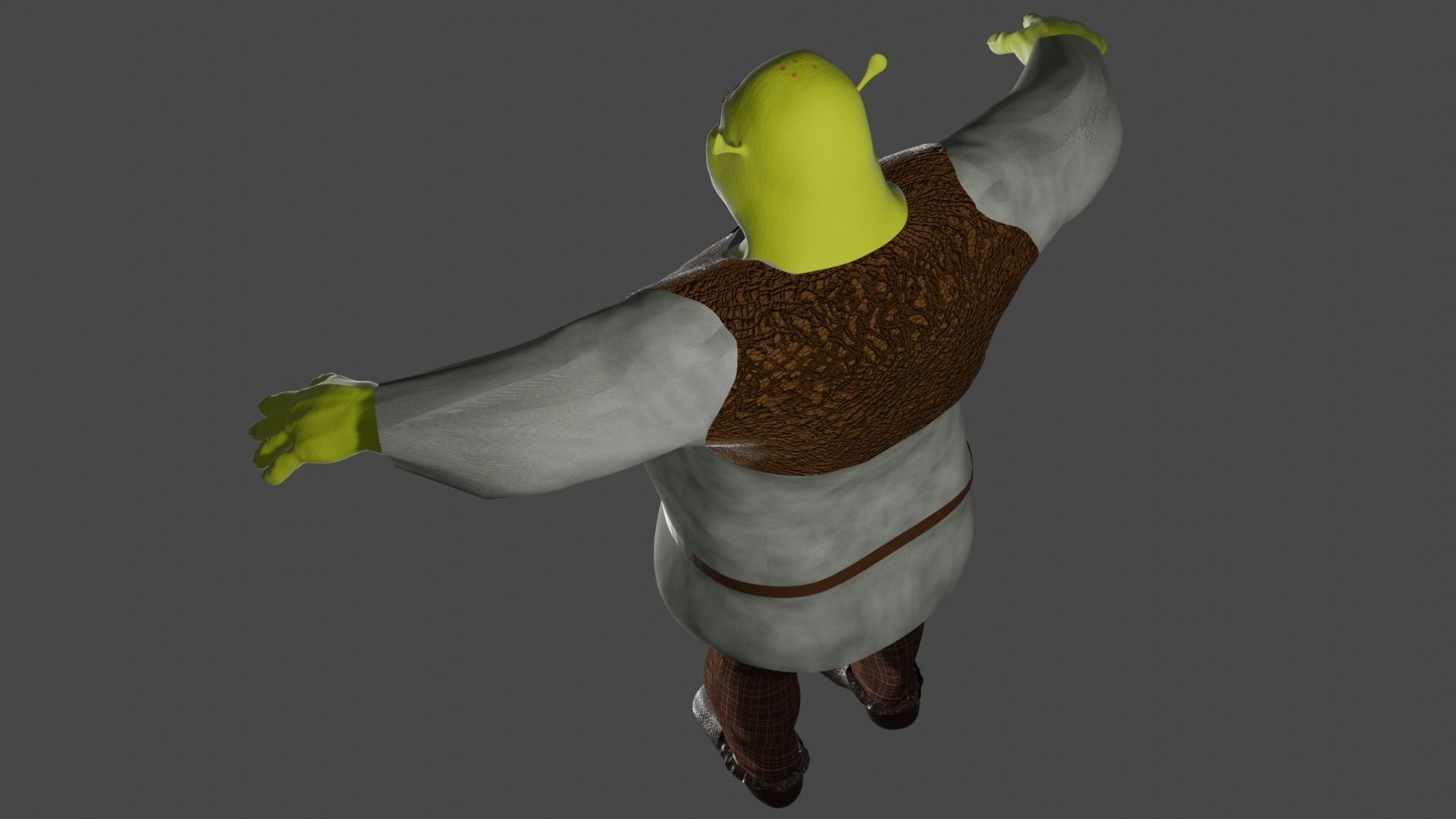 Shrek Highpoly model free 3D model | CGTrader