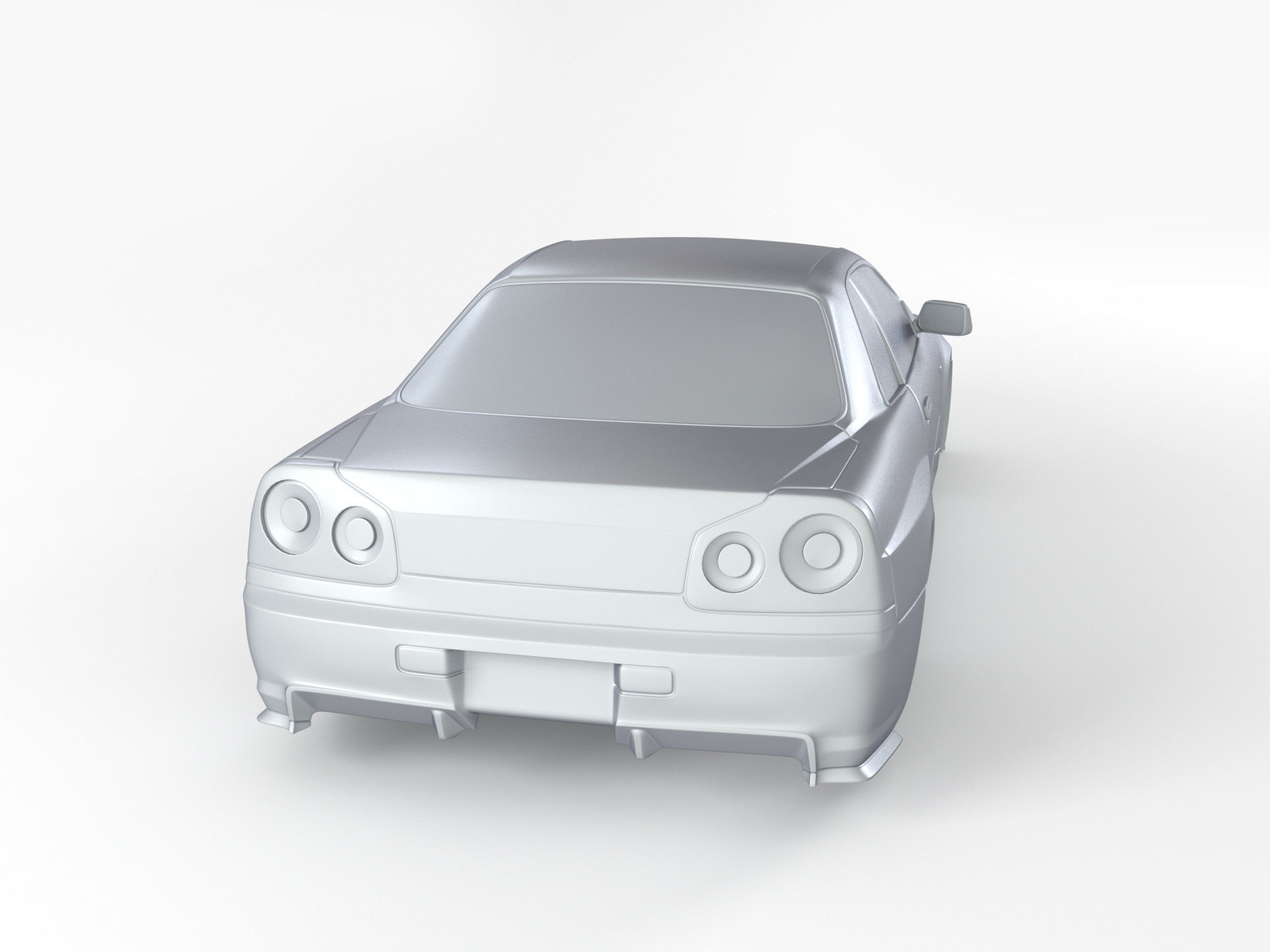 Nissan Skyline Body RC 3D model 3D printable | CGTrader