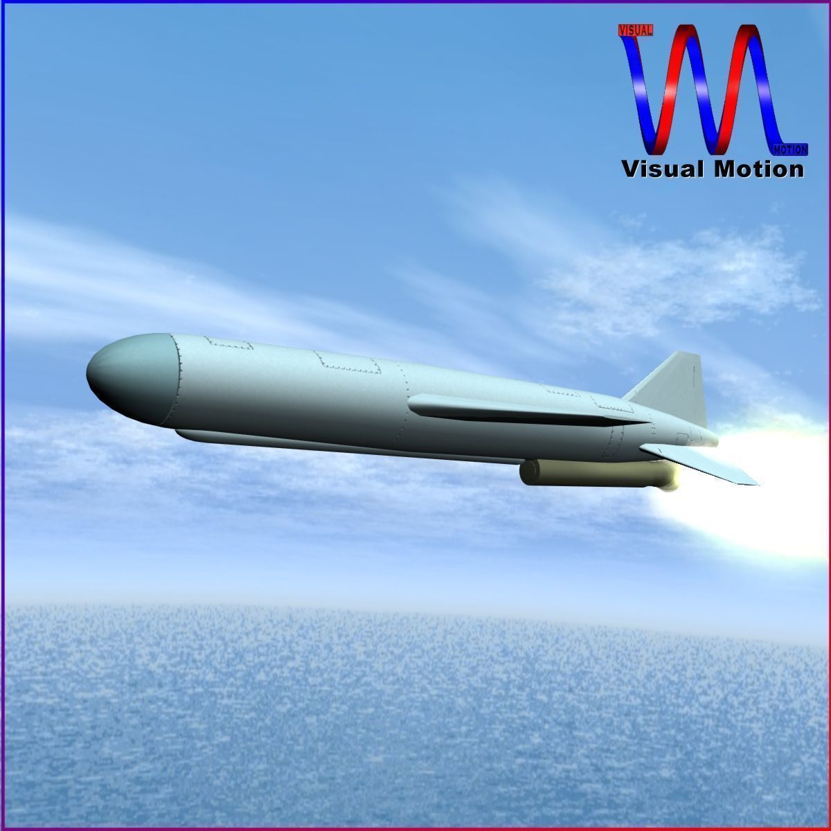 KN-01 Cruise Missile 3D model | CGTrader
