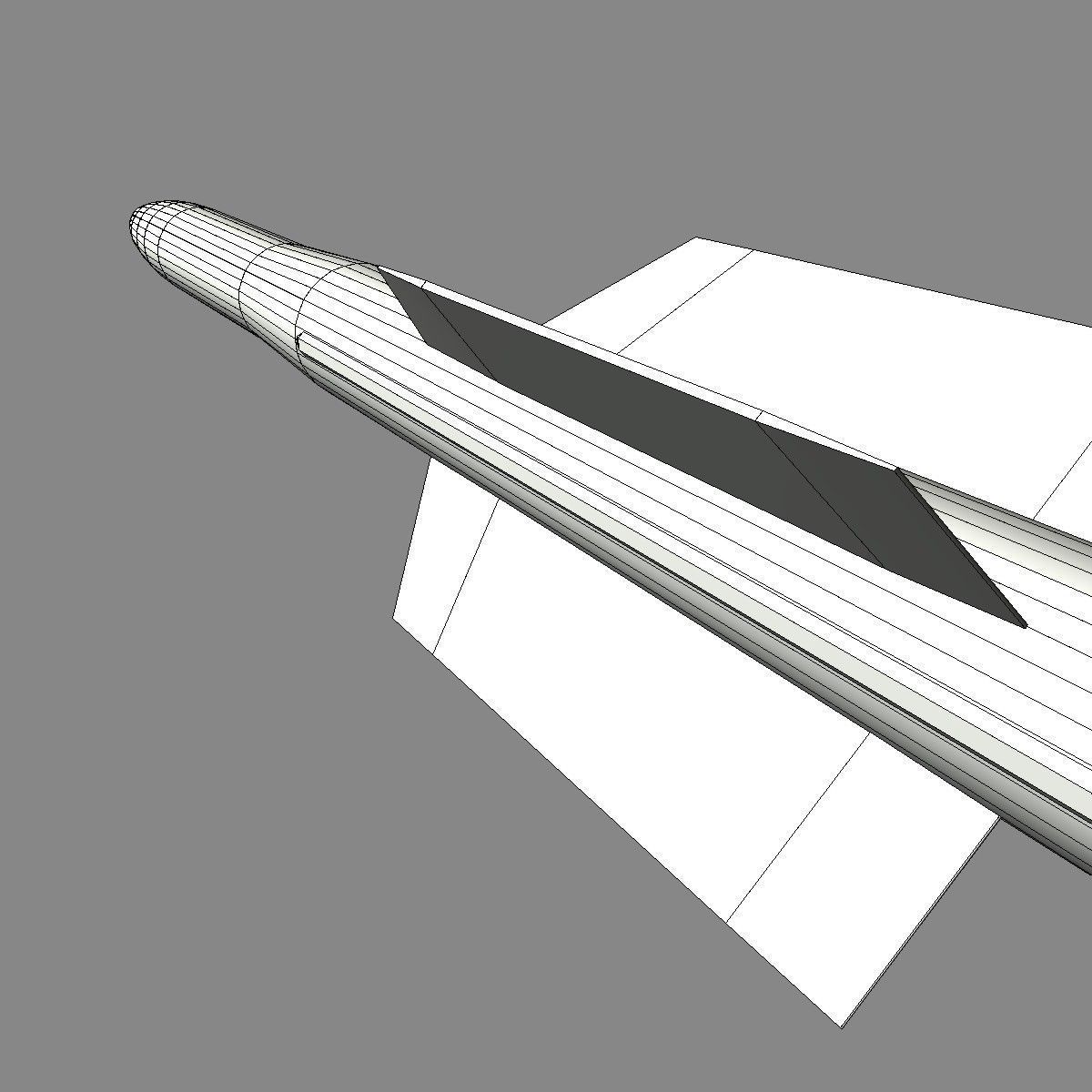 Taer-2 Missile 3D model | CGTrader