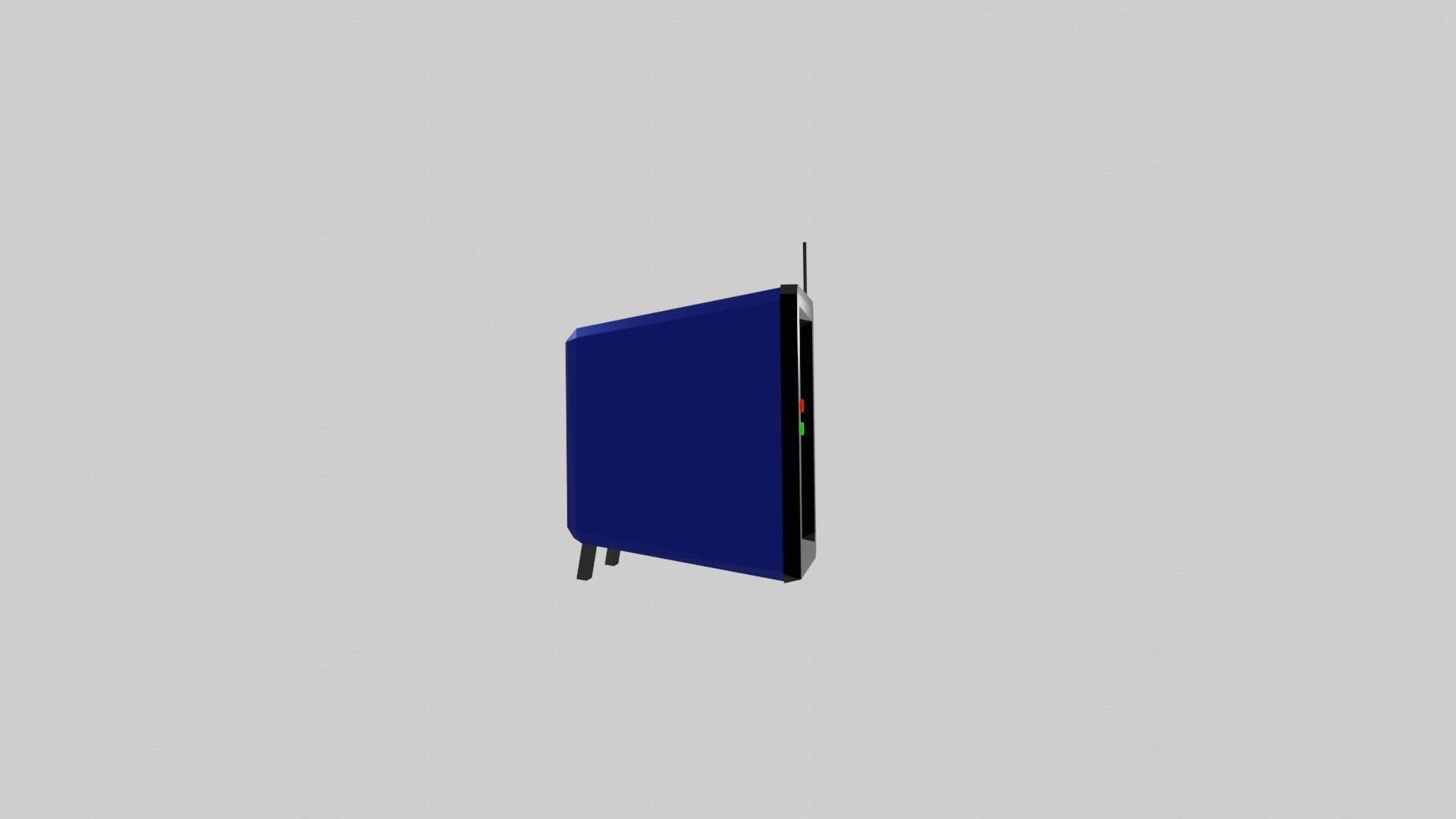 3D model Simple Old TV VR / AR / low-poly | CGTrader