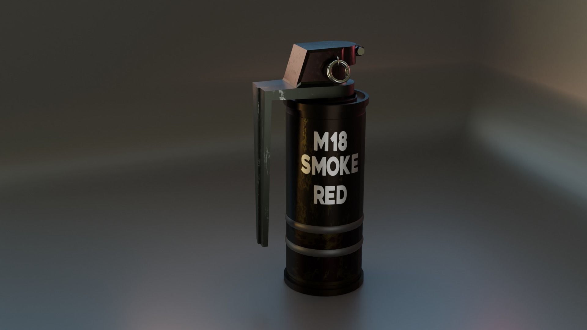 Grenade Smoke free 3D model | CGTrader