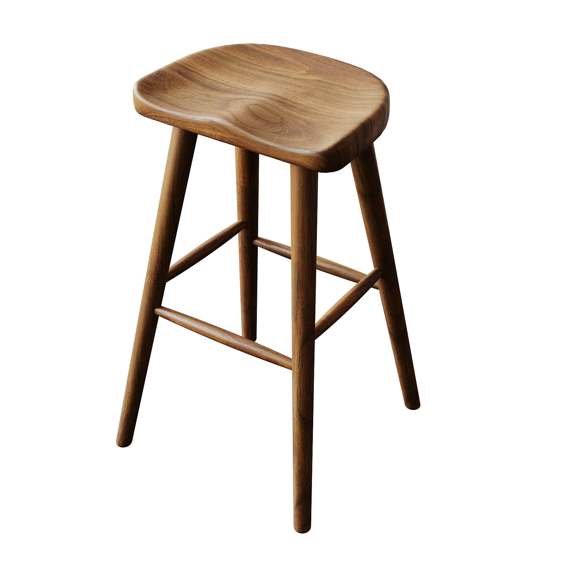Bar Stool Chair 144 3D model | CGTrader