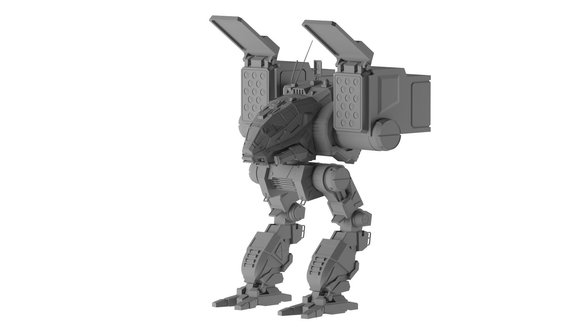 Mecha CPLT-C1 Catapult -- BattleTech MechWarrior Universe -- 3D model ...