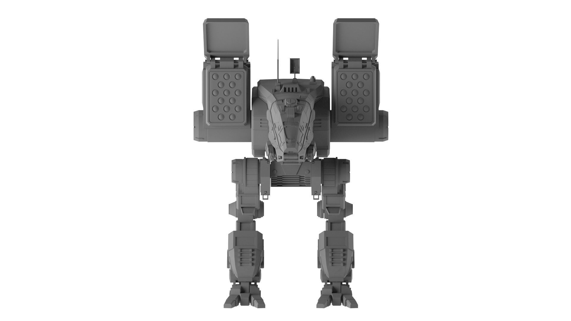 Mecha CPLT-C1 Catapult -- BattleTech MechWarrior Universe -- 3D model ...