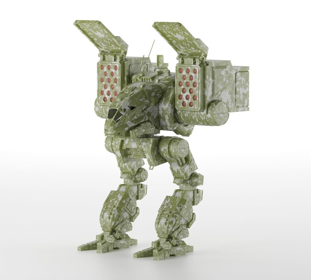 Mecha CPLT-C1 Catapult -- BattleTech MechWarrior Universe -- 3D model ...