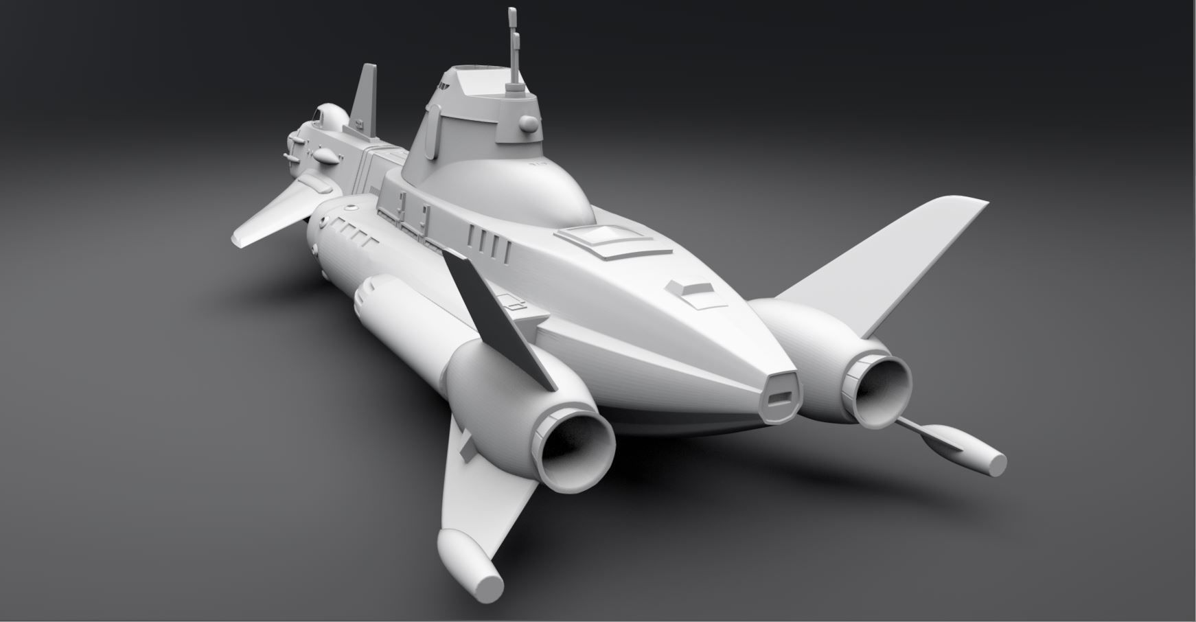 Skydiver One Scale model 3D model 3D printable | CGTrader