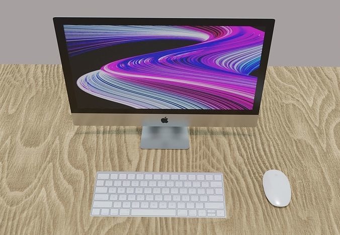iMac 2020 3D model | CGTrader