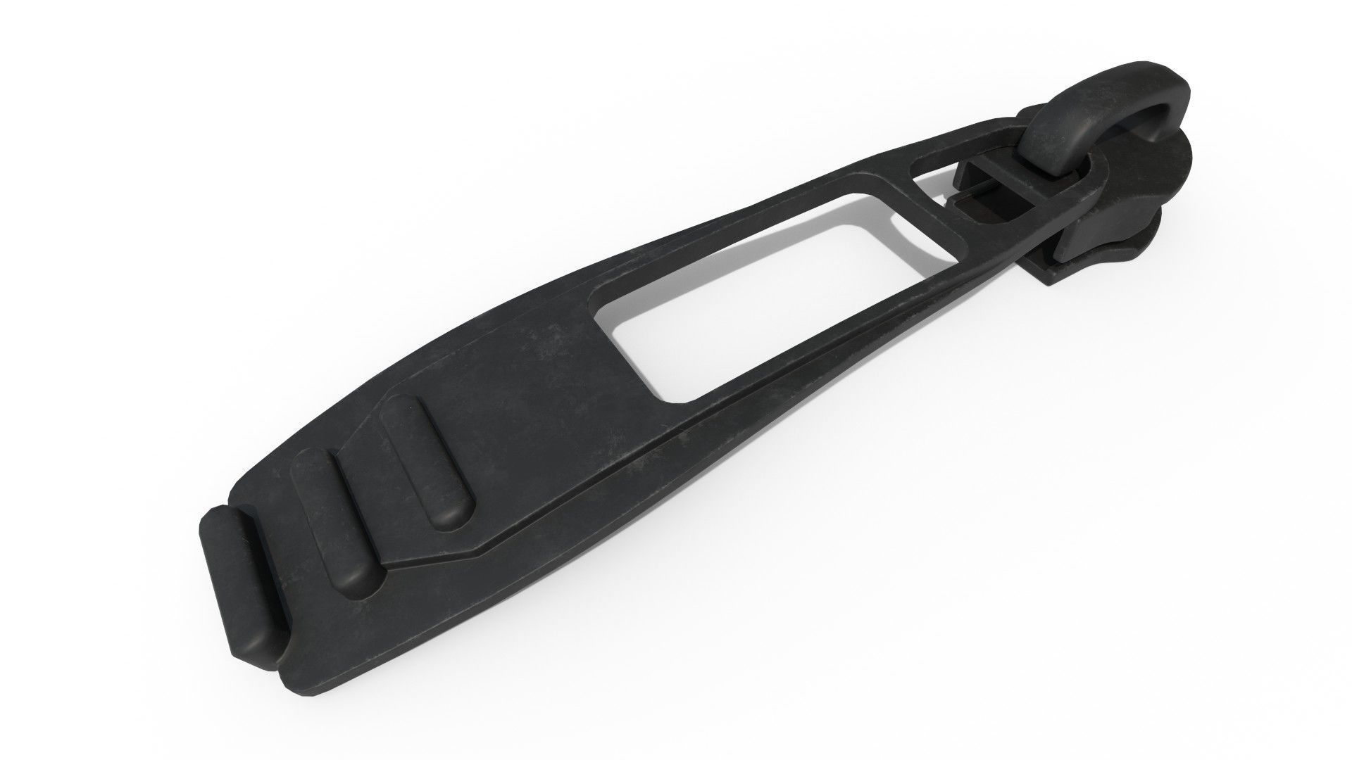 3D model Zipper Puller with Slider 009 VR / AR / low-poly | CGTrader