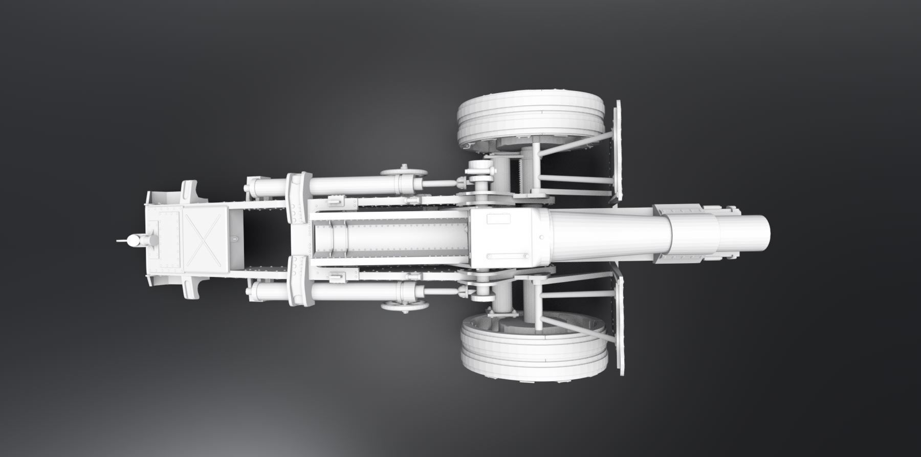 15 cm Sig 33 Scale model 3D model 3D printable | CGTrader