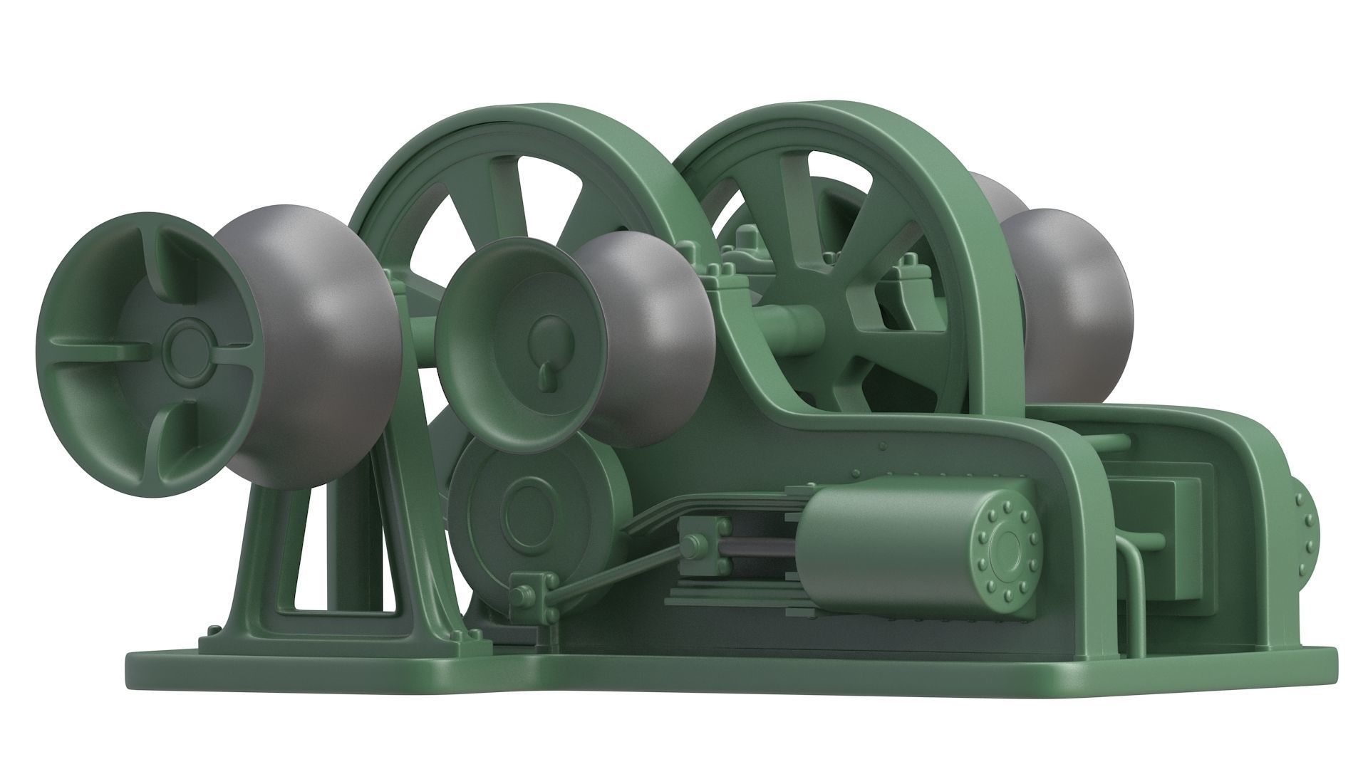 Titanic Steam Winches 3D model | CGTrader