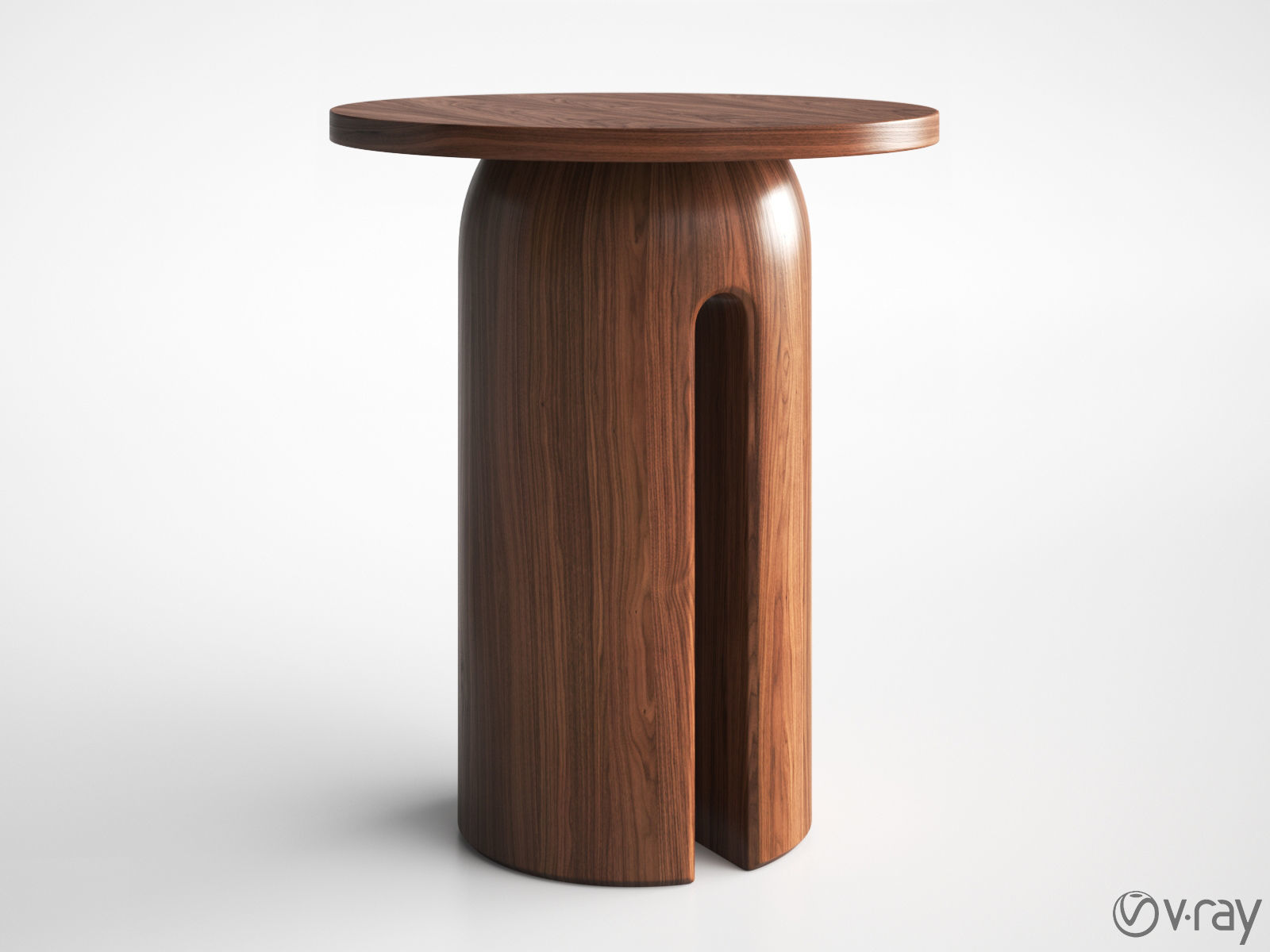 Oco Side Table By Jorge Arturo Ibarra 3D model | CGTrader