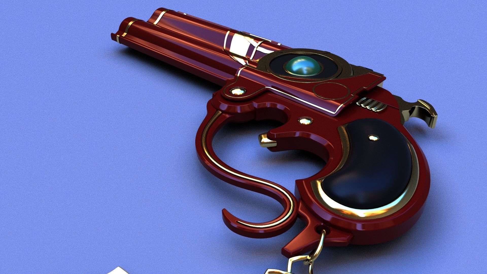 3D model Bayonetta gun lowpoly model VR / AR / low-poly | CGTrader