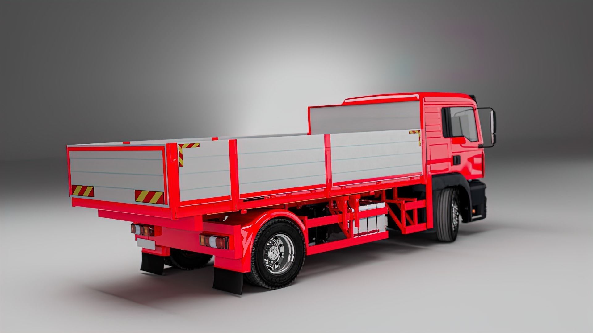 Truck FlatBed 3D model | CGTrader