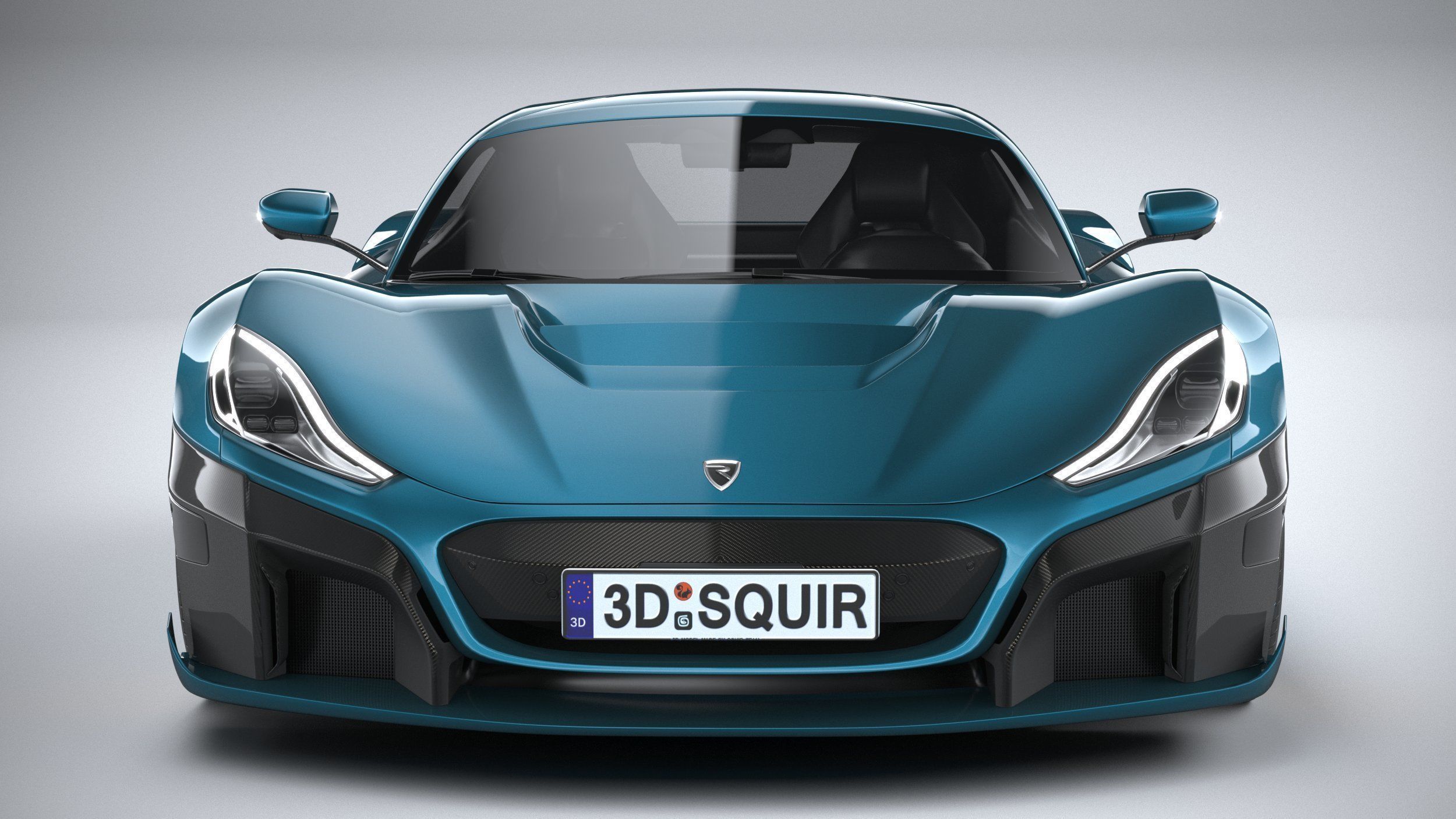 Rimac Nevera 2022 3D model | CGTrader