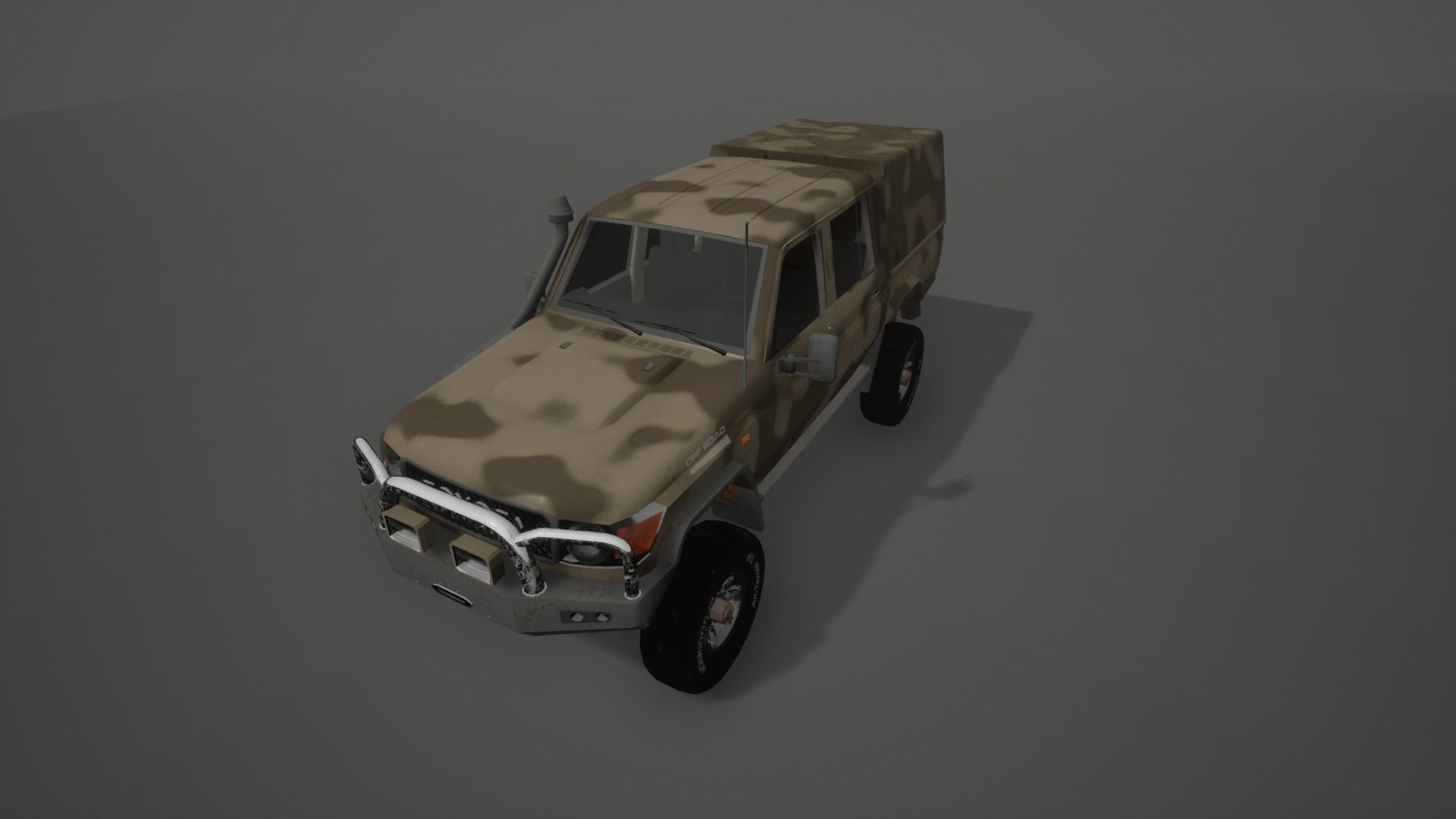 Toyota Land Cruiser 3D model | CGTrader