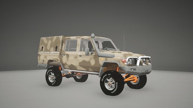 Toyota Land Cruiser 3D model | CGTrader